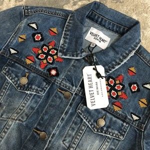 Velvet Heart | Jackets & Coats | Nwt Velvet Heart Womens Floral ...